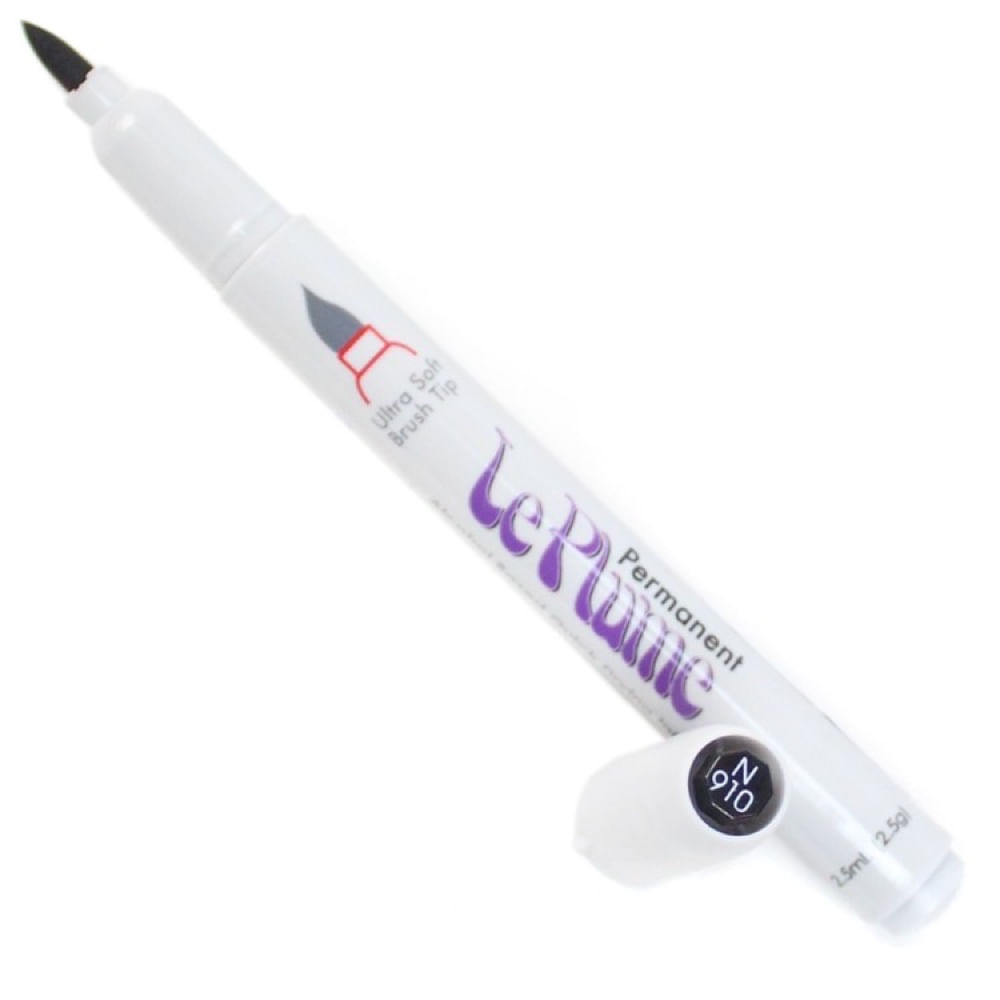 Marcador N910 Perm. Le Plume-Black - Faz a Boa!