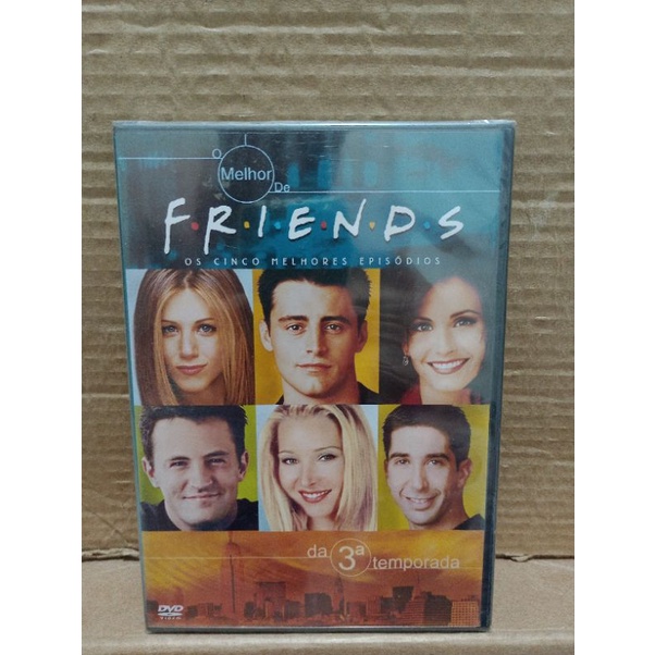 DVD O MELHOR DE FRIENDS DA TERCEIRA TEMPORADA (ORIGINAL-LACRADO ...