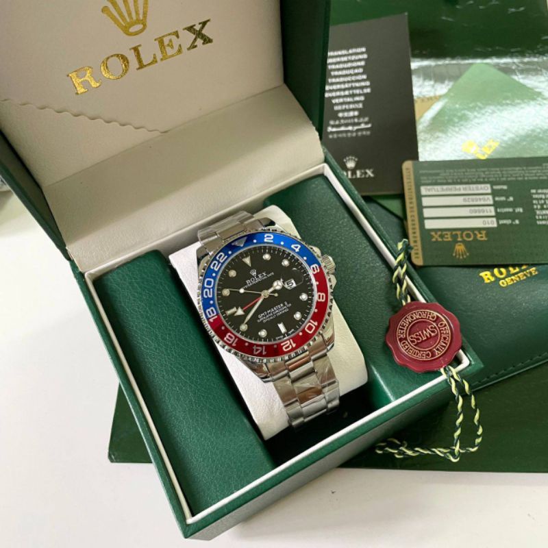 Rolex GMT-Master 1 : 1 Qualidade premium (Caixa Cheia) | Shopee Brasil