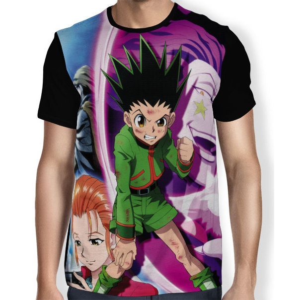 Camisa Full Ging Freecss Hisoka Gon Hunter X Hunter Shopee Brasil
