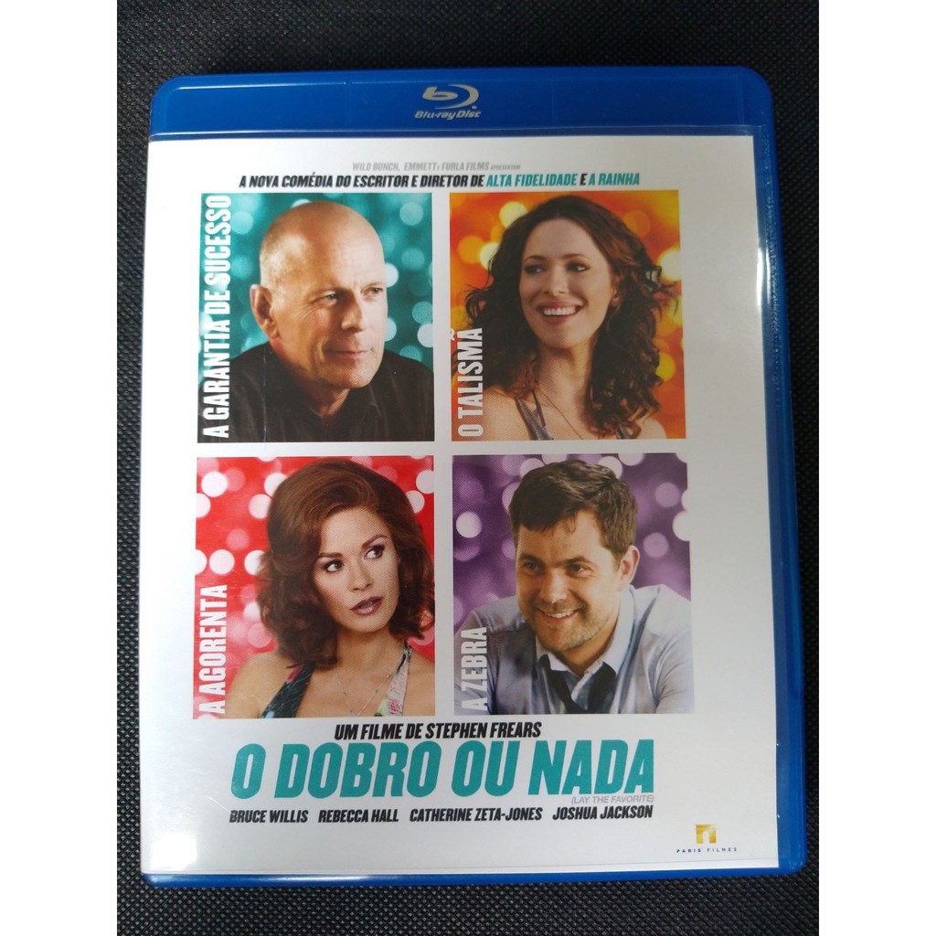 Blu Ray O Dobro ou Nada Bruce Willis Rebecca Hall Catherine Zeta-Jones ...