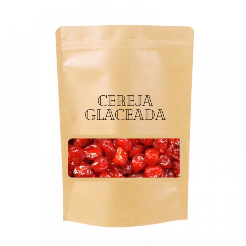 Cereja Glaceada Desidratada - 100g | Shopee Brasil