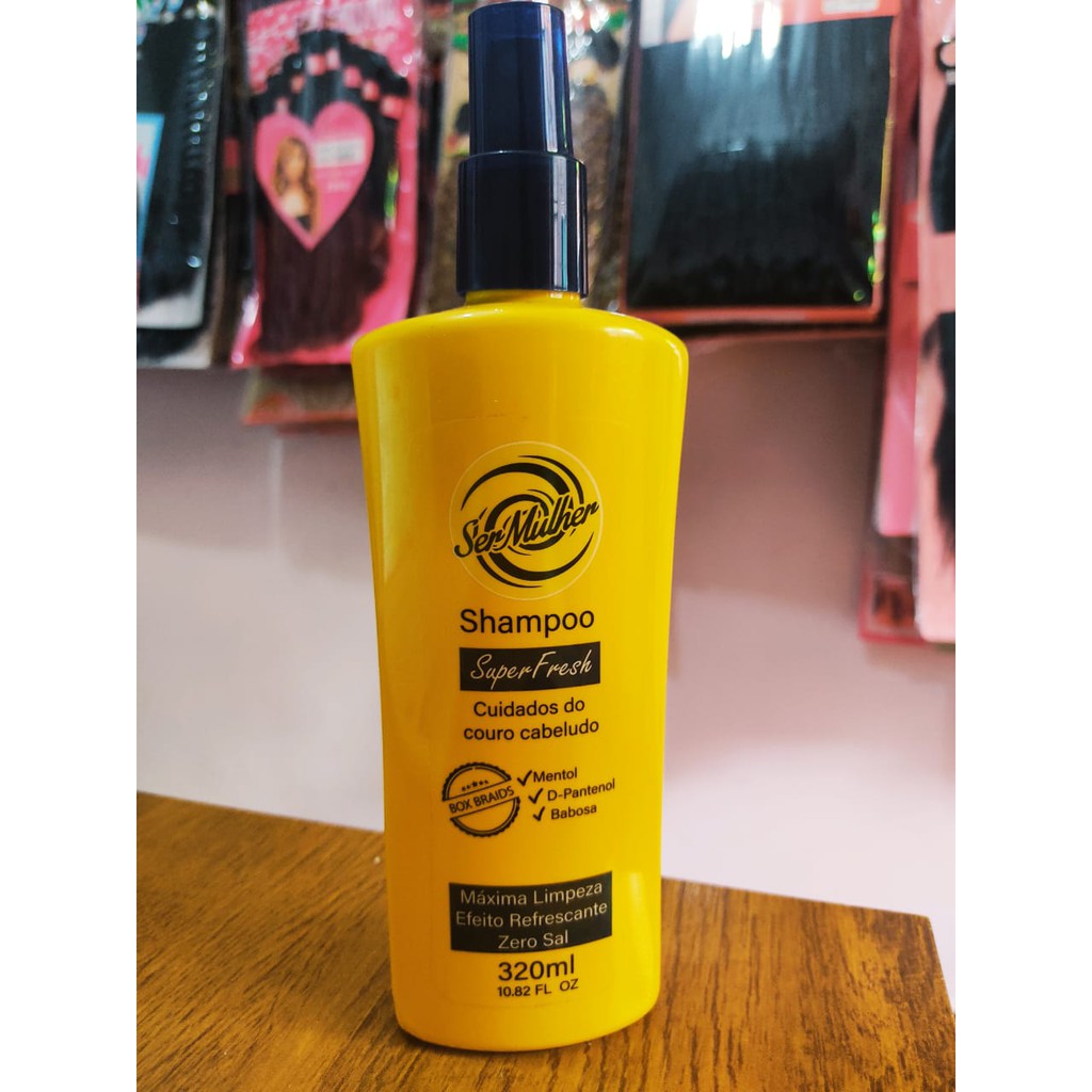 Shampoo box braids Ser Mulher | Shopee Brasil