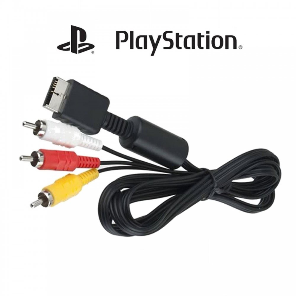 Cabo Video Componente para PS1/PS2/PS3 | Shopee Brasil
