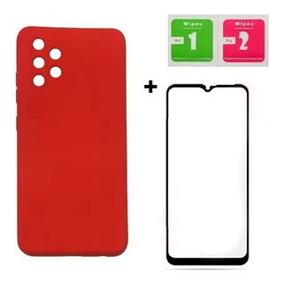 Capa Capinha Case Aveludada VERMELHA Samsung Galaxy A32 4g + Película de Vidro 9d | Shopee Brasil