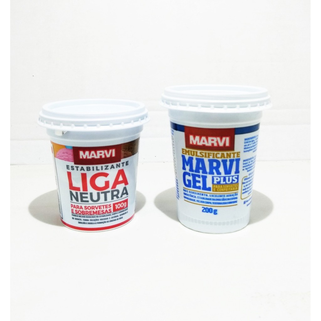 Kit Emulssificante Gel Plus E Liga Neutra Marvi | Shopee Brasil