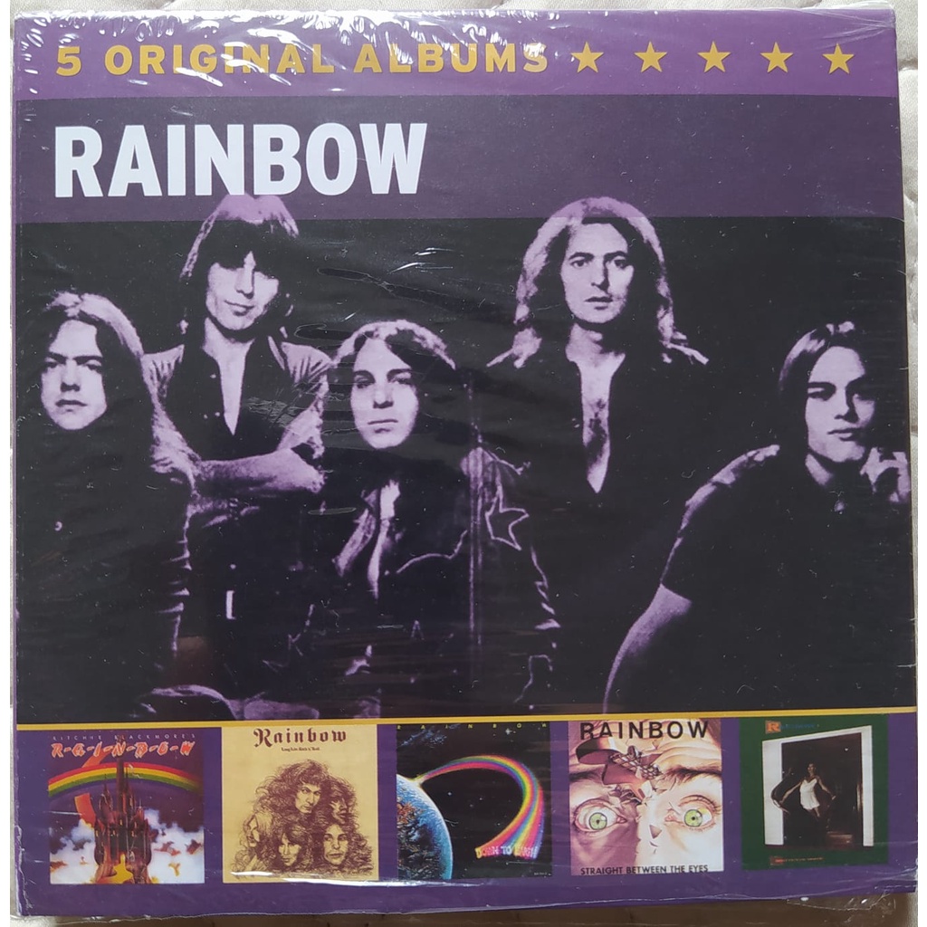 CD Rainbow - 5 Original Albums (IMPORTADO) | Shopee Brasil