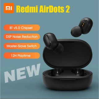 Fone de ouvido Redmi Airdots 2 Bluetooth Sem Fio Xiaomi - ORIGINAL | Shopee Brasil