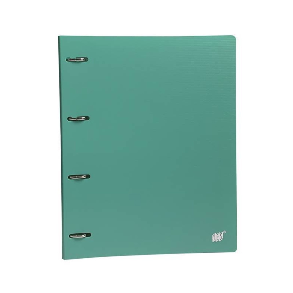 Fichário Caderno Argolado Universitario A4 Yes Verde | Shopee Brasil