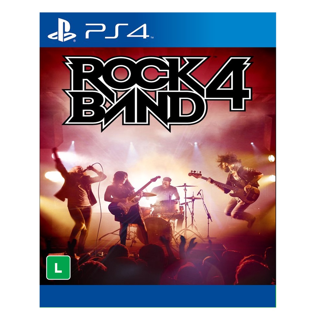 Rock Band 4 - PS4 (Necessário instrumento) | Shopee Brasil