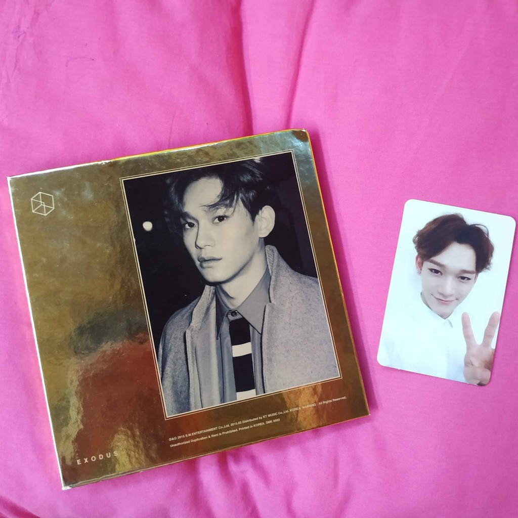 ALBUM KPOP EXO Exodus (Vol. 2) [Korean / Chen ver.] | Shopee Brasil
