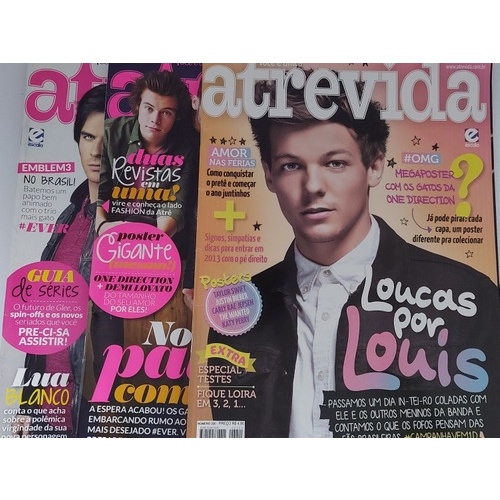 Kit 3 Revistas Atrevida Temas Diversos. | Shopee Brasil