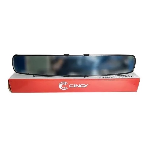 Espelho Retrovisor Interno Universal Convexo Panorâmico Automotivo 43cm | Shopee Brasil