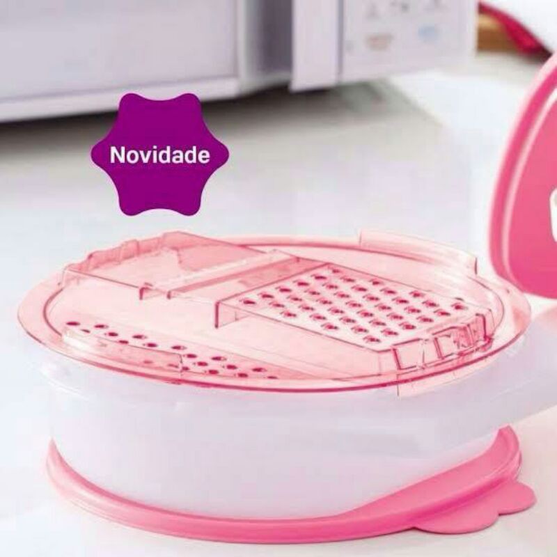 Tupperware Prática 2 litros Ralador Rosa - Tupperware | Shopee Brasil