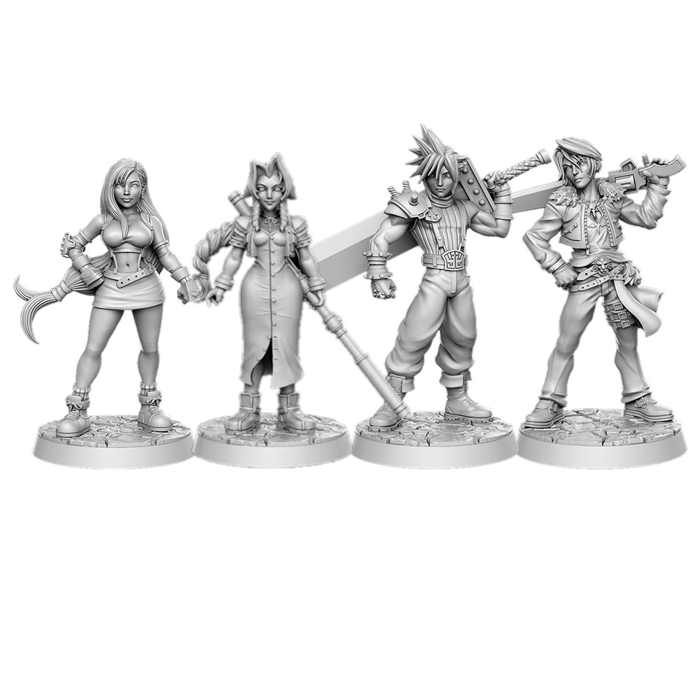 Kit Personagens Clássicos Final Fantasy - Miniaturas para RPG | Shopee ...