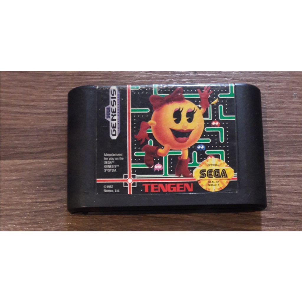 Mr. Pac-Man Original Sega Genesis - Mega Drive | Shopee Brasil