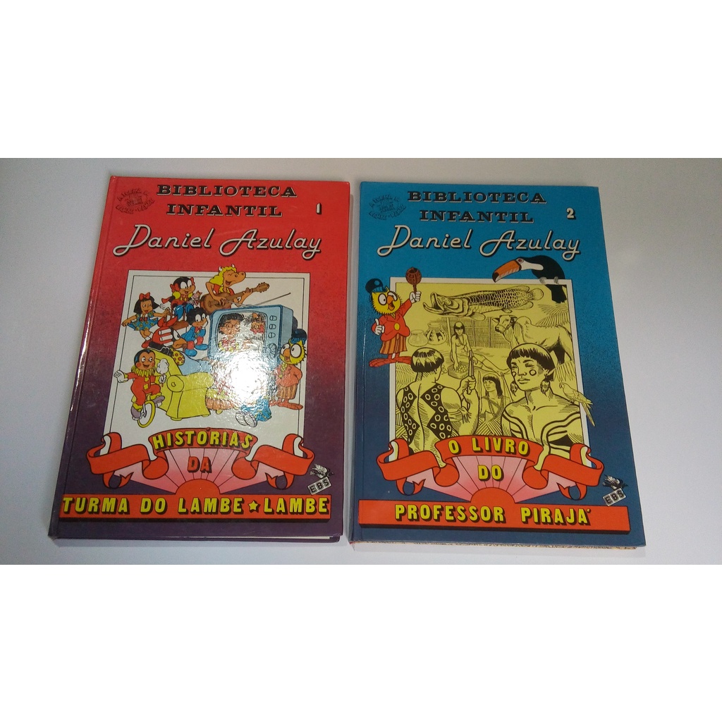Histórias Turma Lambe-lambe Piraja - Daniel Azulay | Shopee Brasil