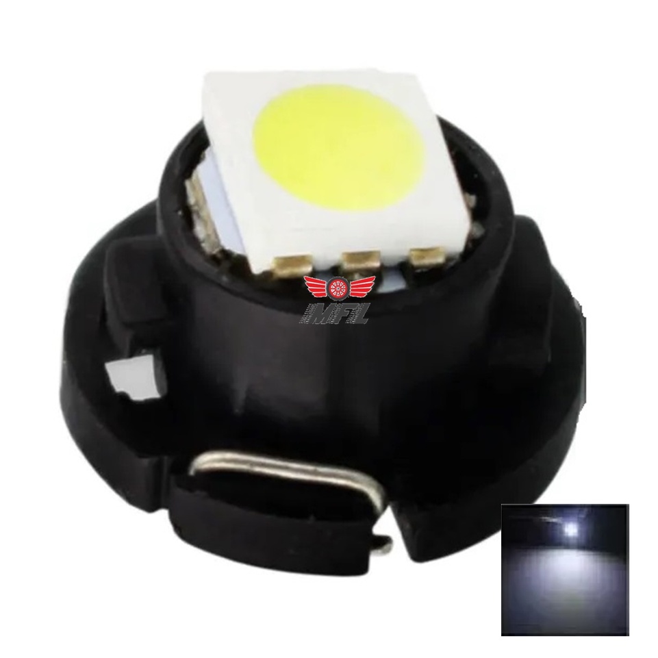 Kit 10 Lampada T3 8mm Led Branco 12v | Shopee Brasil
