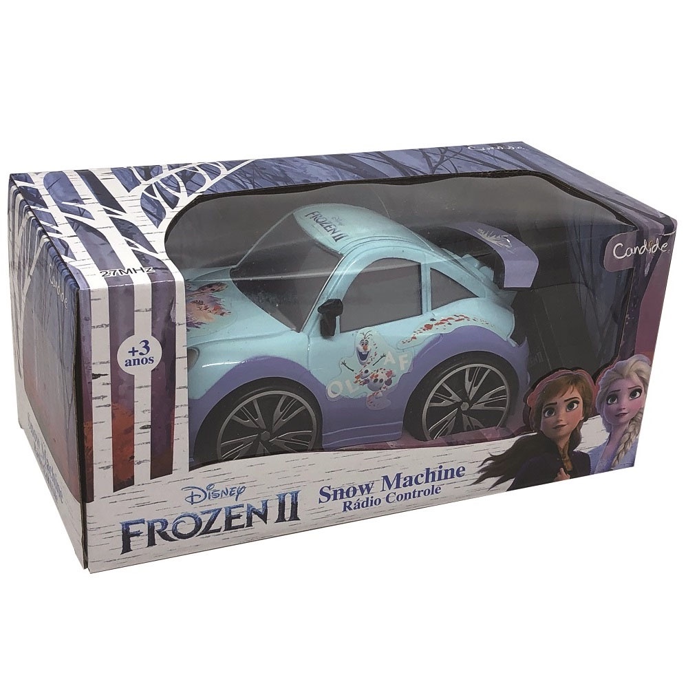 Carrinho de Controle Remoto Snow Car Frozen 2- Candide | Shopee Brasil