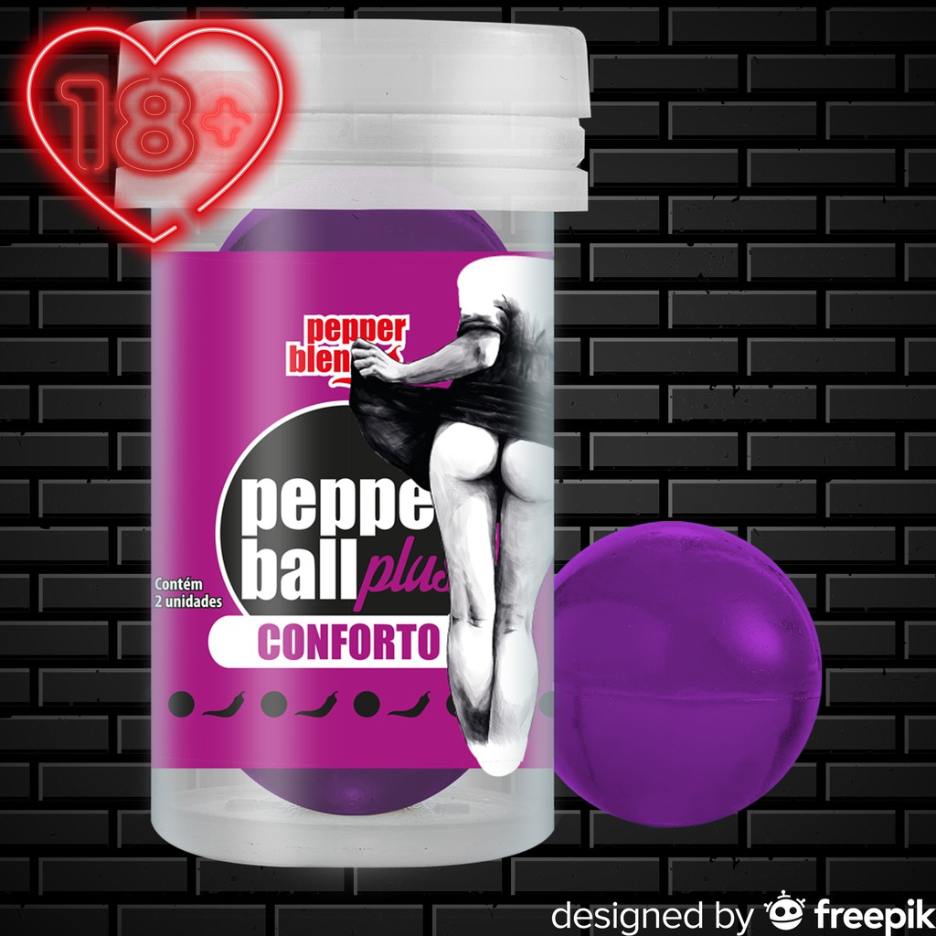 Bolinha - Pepper Ball Plus - Com 2 unidades – Pepper Blend | Shopee Brasil