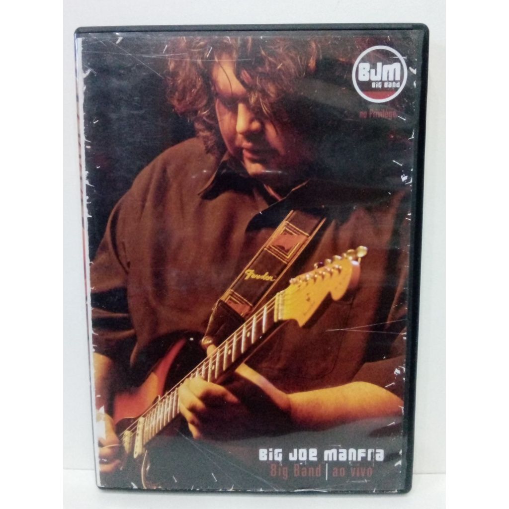 DVD BIG JOE MANFRA - BIG BAND AO VIVO | Shopee Brasil