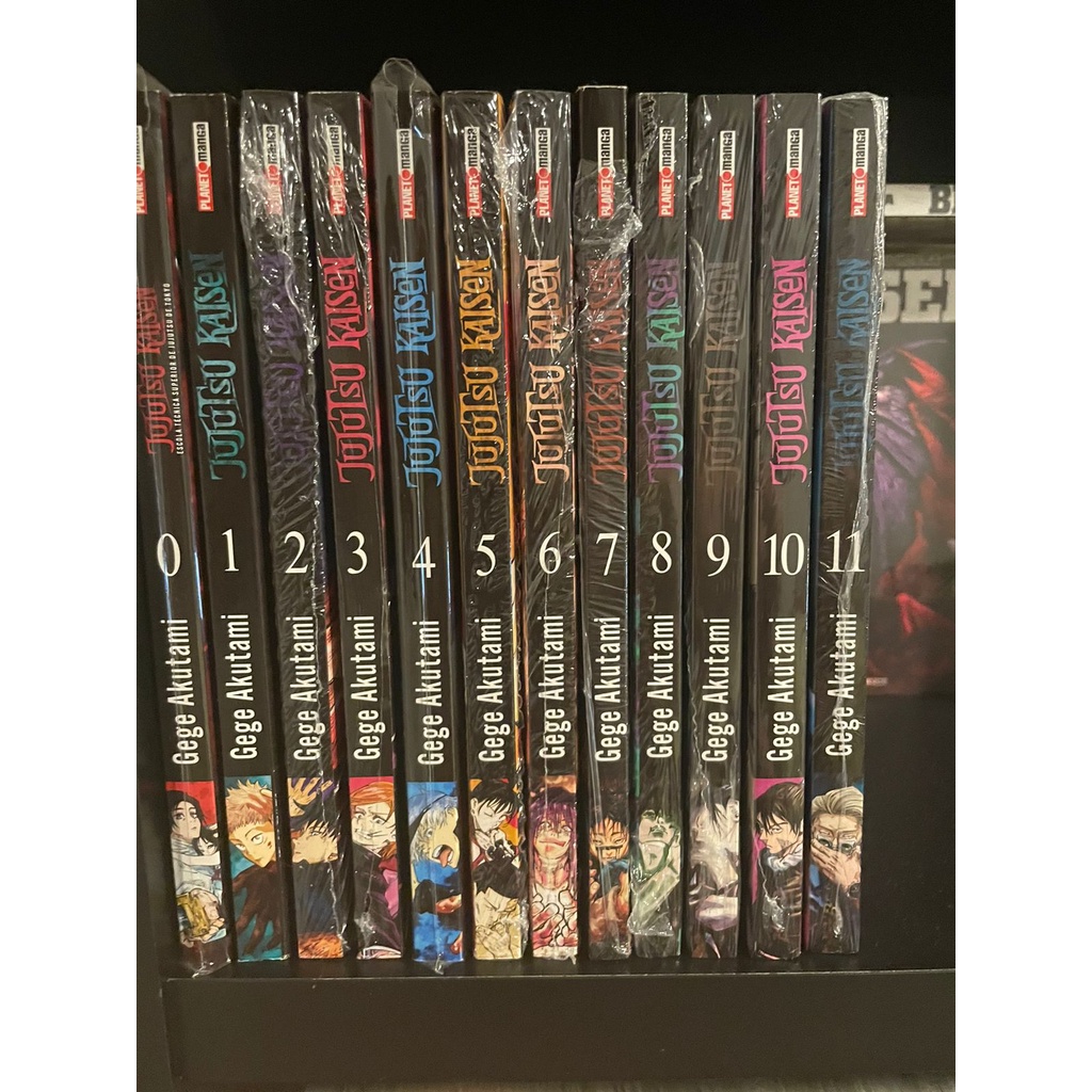 Jujutsu Kaisen Coleção Vol 0 Ao 11 Lacrados Escorrega O Preço
