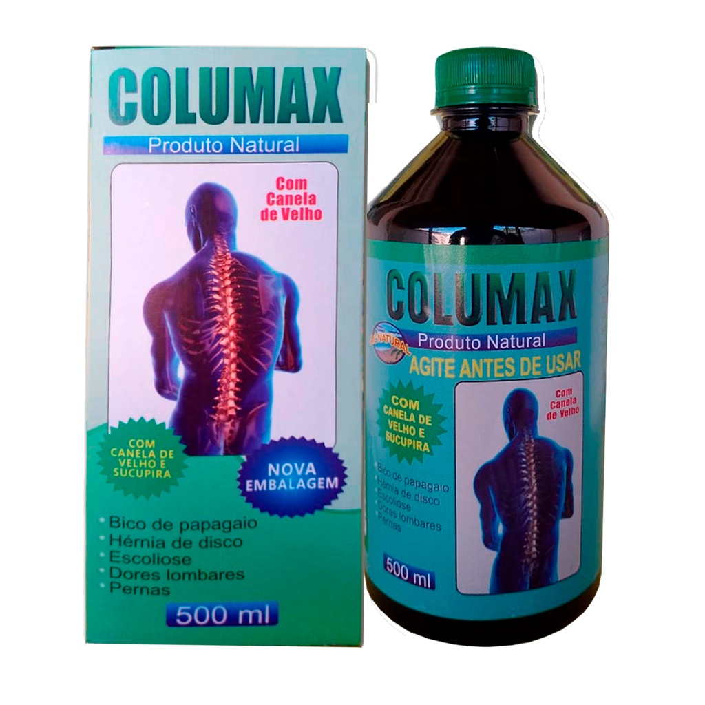 3 Unidades de Columax 500 Ml | Shopee Brasil