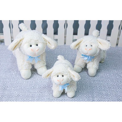 Trio Ovelha Dolly De Pelúcia Menino Menina Para Nicho Decoração Quarto ...