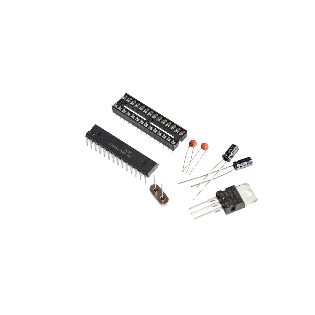 Kit Standalone Atmega328p-pu Cristal Cap R.tensão | Shopee Brasil