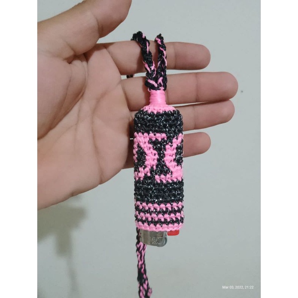 Porta Bic de croche Cyclone | Shopee Brasil