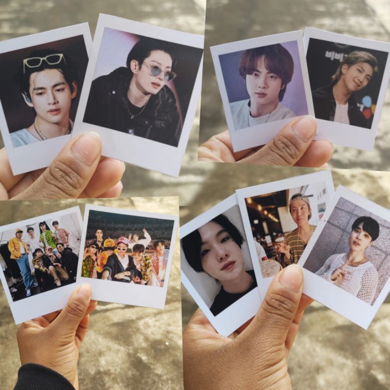 Kit polaroid BTS | Shopee Brasil