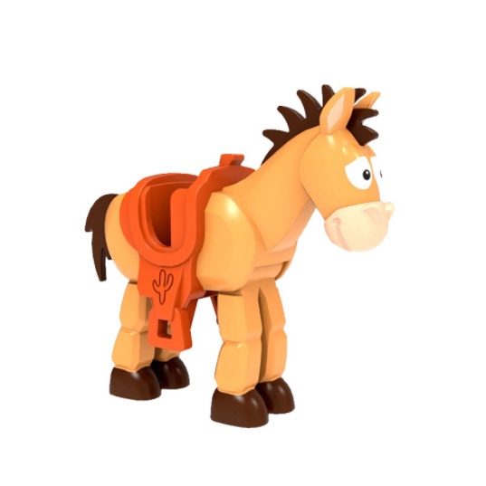 Personagens Desenhos - Lego (Bala no Alvo, Lotso, Rex, Porquinho, Betty ...