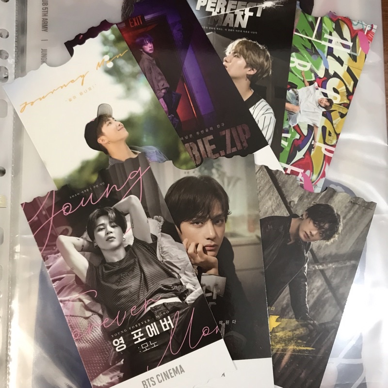 KIT PHOTOCARD FILM TICKET ARMY ZIP BTS OFICIAL | Shopee Brasil