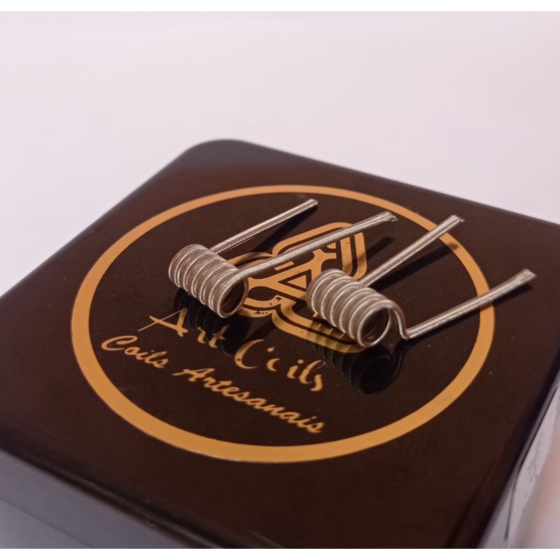 Alien Fused Clapton Tricore, 02 unidades, ni80 3*27/36 3mm 06 voltas ...