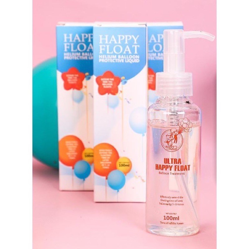 Gel para Balões HAPPY FLOAT 100ml Ultra HI float Para Balões Cola Confete Gel Cola Glitter ...