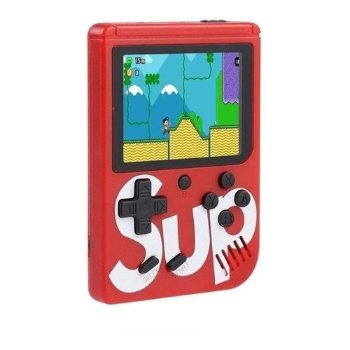 Mini Vídeo Game Boy Portátil Retro Sup C/ 400 Jogos Vermelho | Shopee ...