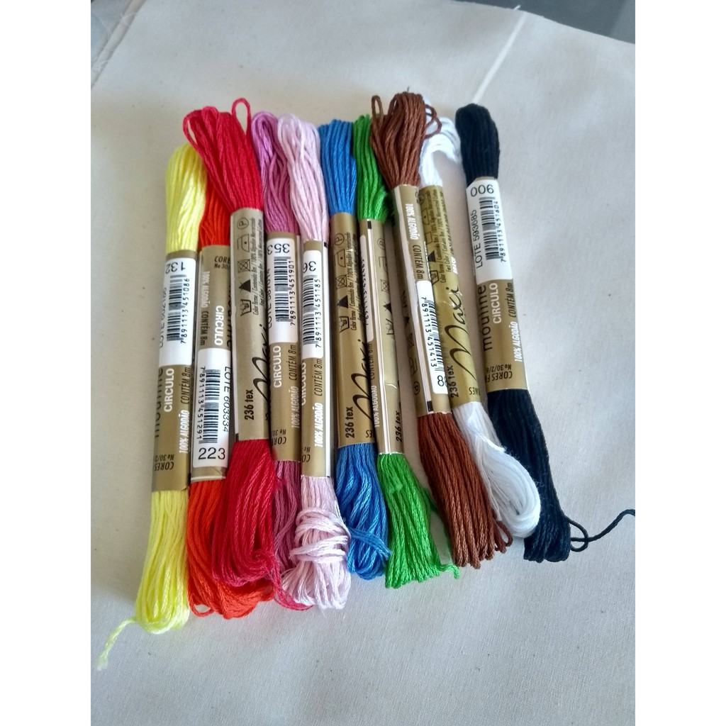 kit meadas cores básicas Max Mouline | Shopee Brasil