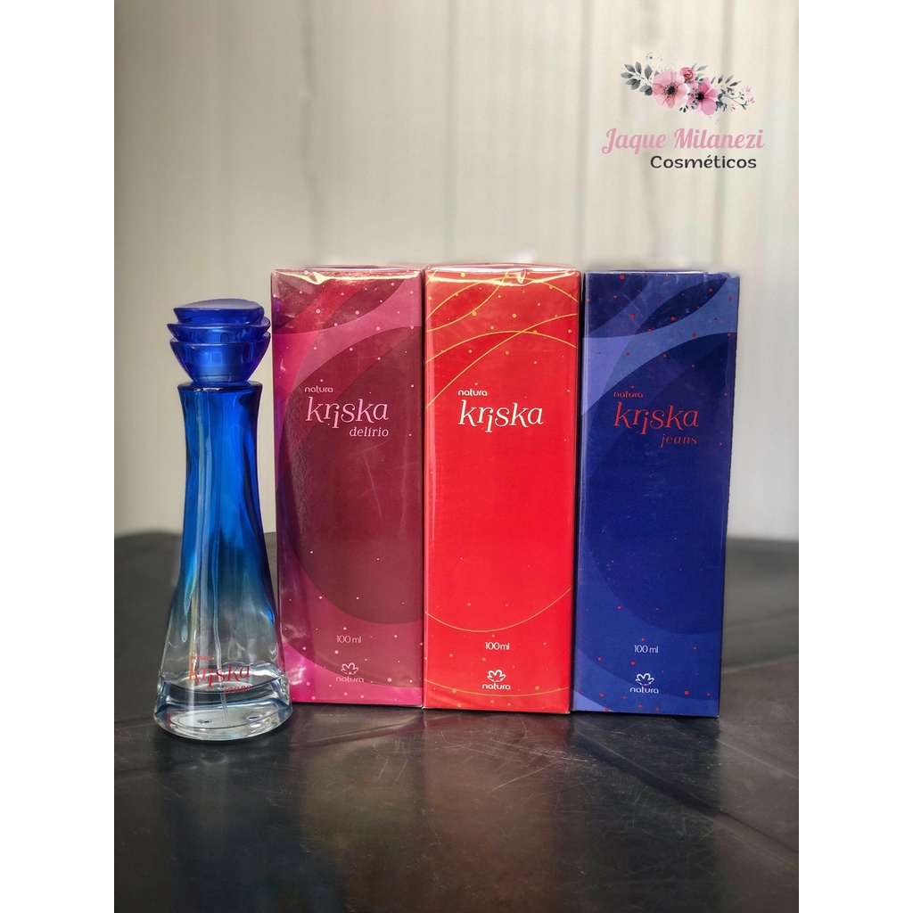 Natura Kriska 100ml Diversas Fragrâncias | Shopee Brasil