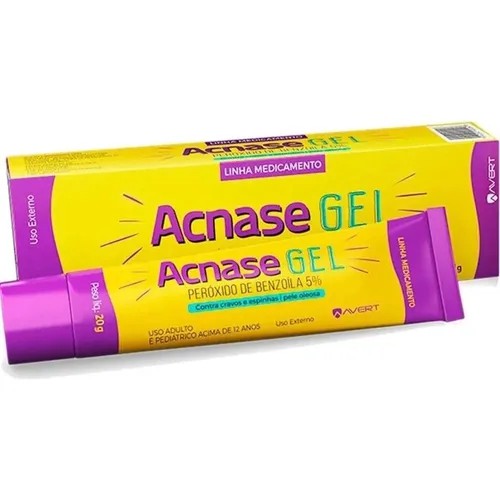 Acnase Gel Antiacne Facial 20g | Shopee Brasil