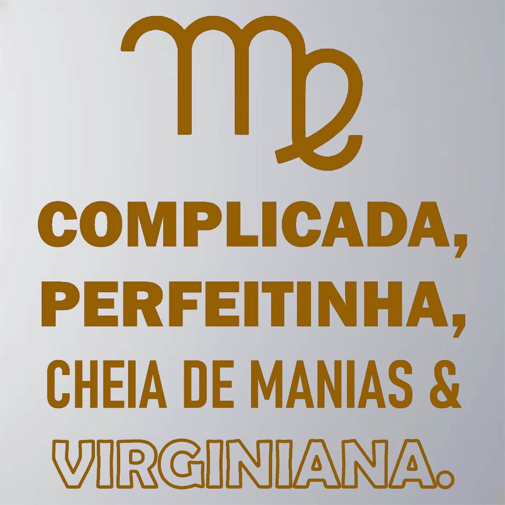 Adesivo - Virginiana Signos do Zodíaco Signs | Shopee Brasil