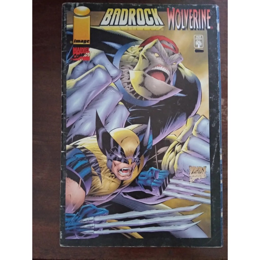 Hq Badrock Wolverine - Marvel Comics | Shopee Brasil