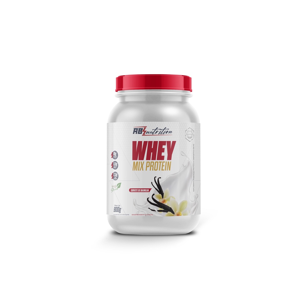 Whey Protein MIX - ABS Nutrition - 900g Pote | Shopee Brasil