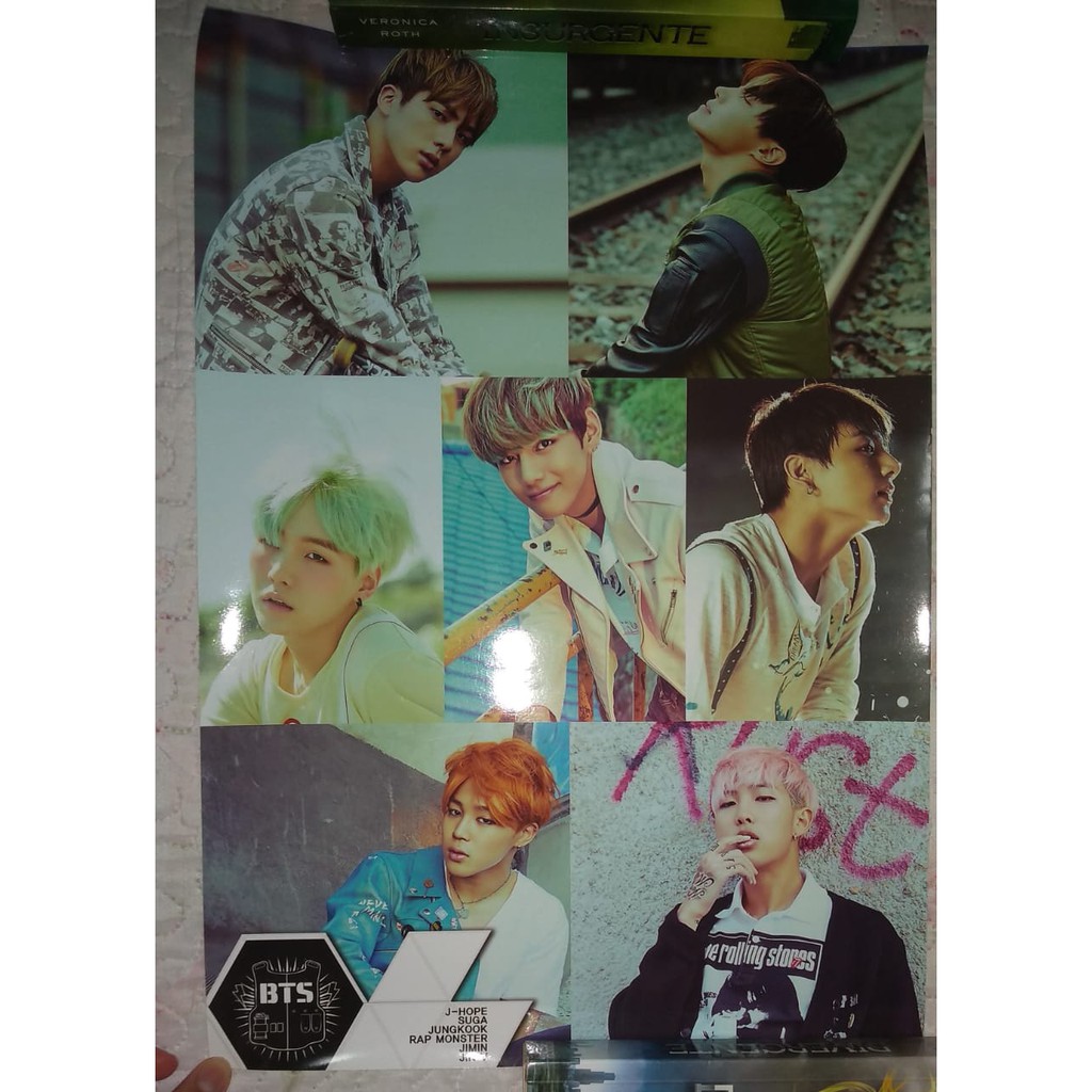 Poster fanmade (USADO) BTS - Run | Shopee Brasil