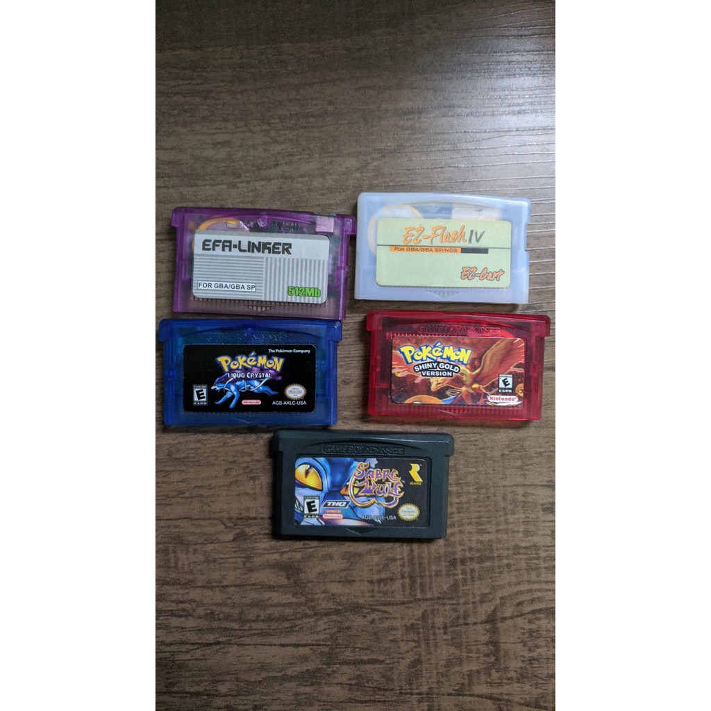 Jogos GBA e Ez Flash Game Boy Advance | Shopee Brasil