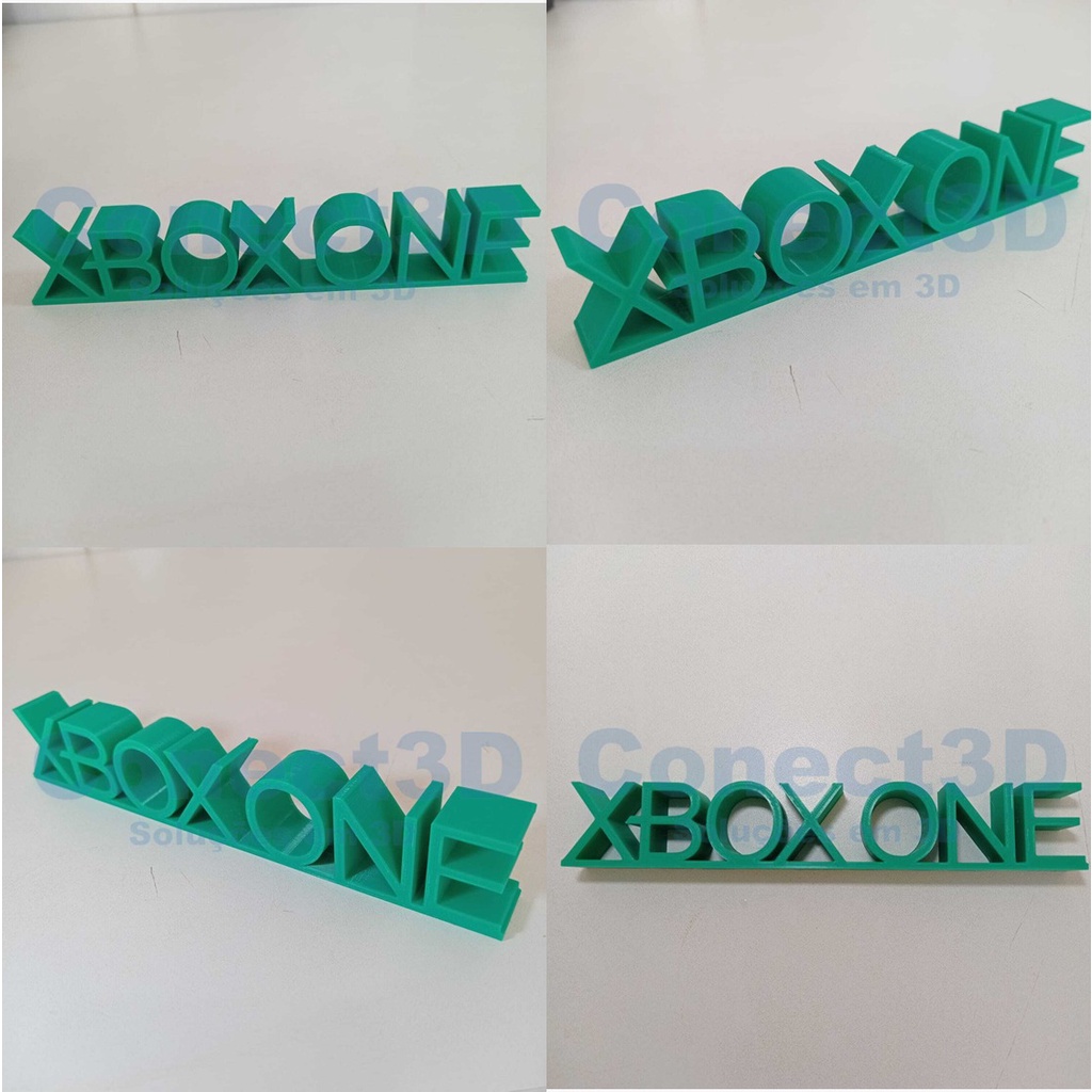 Placa Logo Xbox One Decorativa - Apoio em Mesa | Shopee Brasil