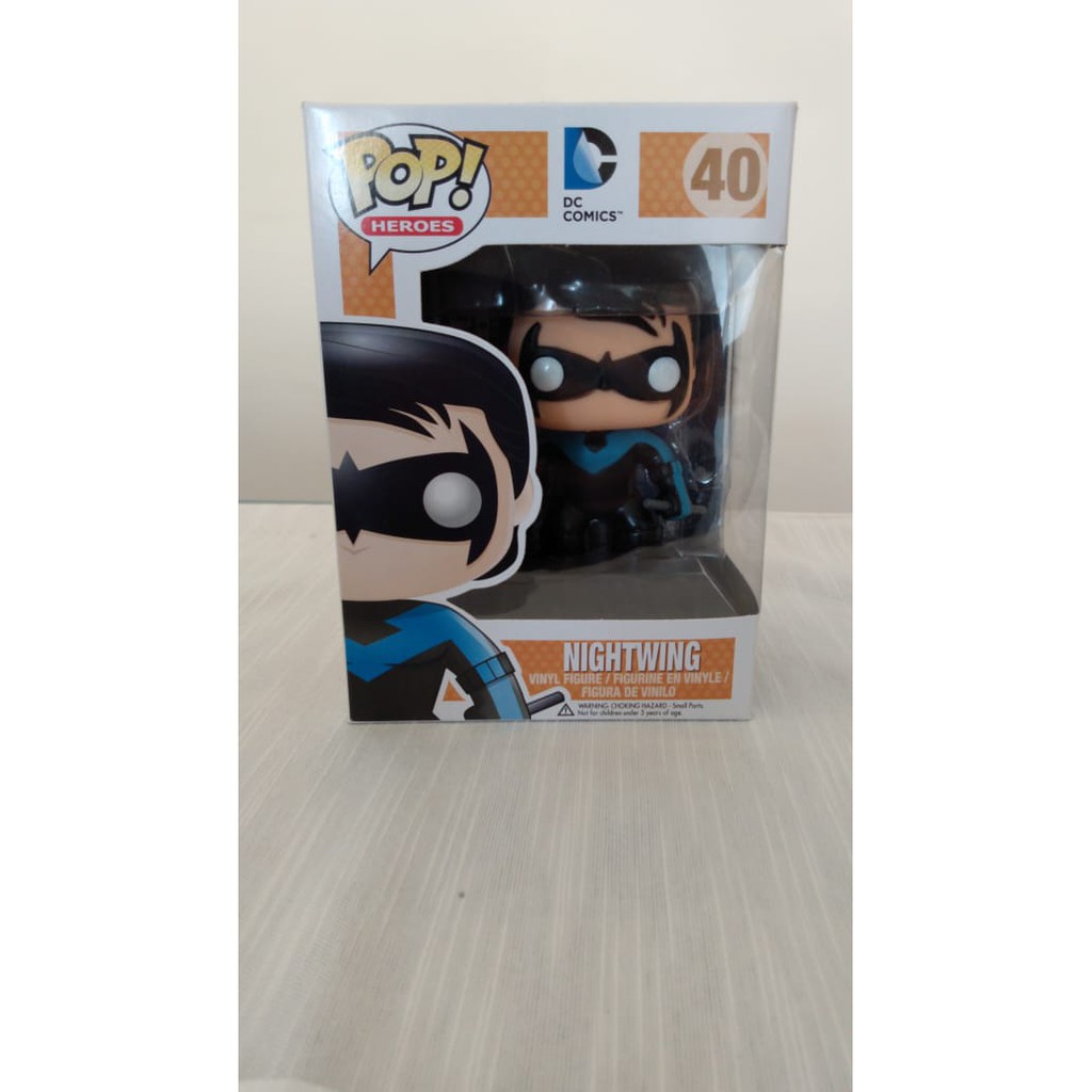 FUNKO POP! - Nightwing - 40 - DC Comics - Original e Novo! | Shopee Brasil