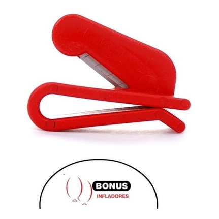 Cortador De Balões Bexiga 1 Un. Cortador Para Balões Uso Profissional ...