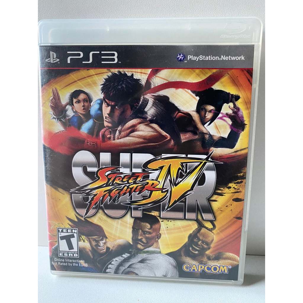 Super Street Fighter IV Ps3 USADO ( física ) | Shopee Brasil