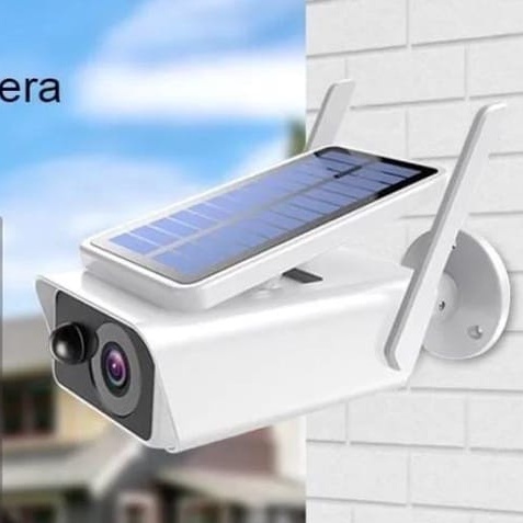 Câmera Ip Painel Solar 2.5g/wi-fi Segurança Ip66 Energia Solar Full Hd ...