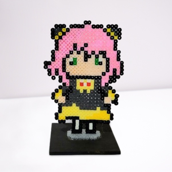 Colecionável Anya Forger Spy Family (Hama Beads/ Perler Beads/ Pixel ...
